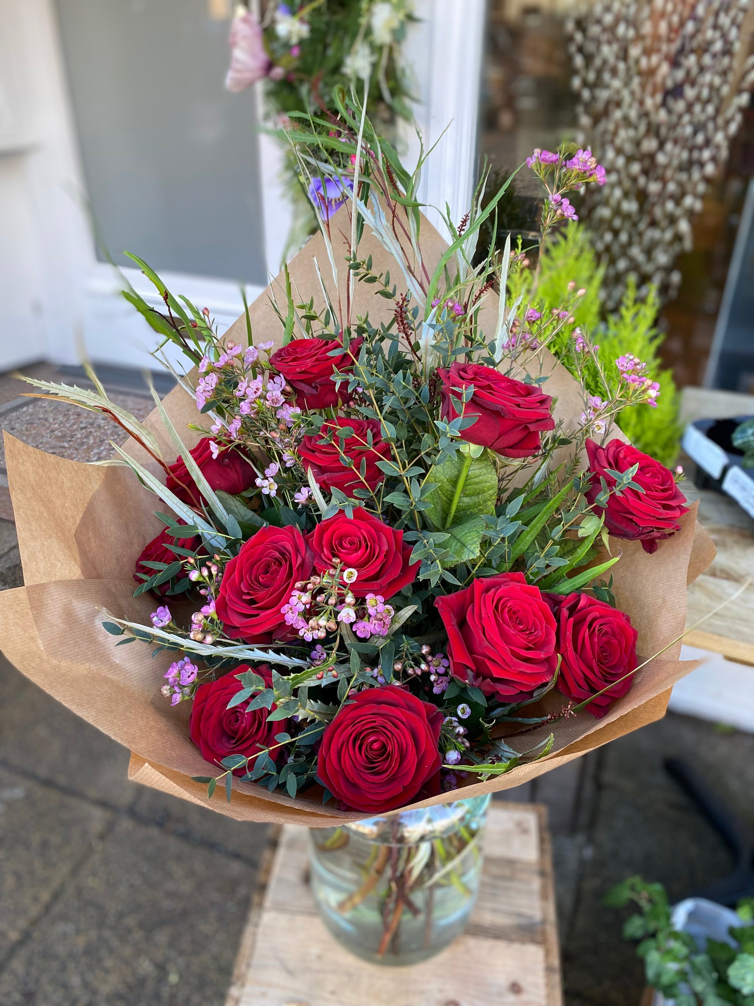 Stunning red roses delivered direct to your door | The Little Garden ...